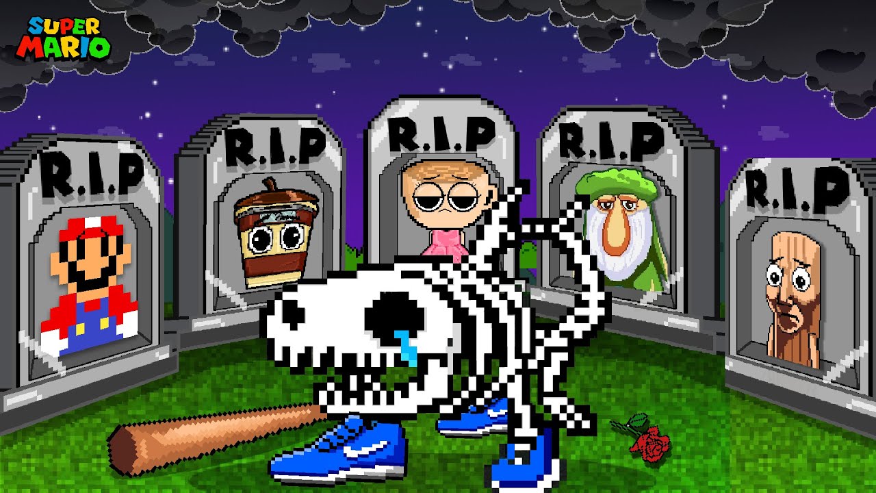 Super Mario Bros. Evolution of TRALALERO TRALALA R.i.p All Italian ...