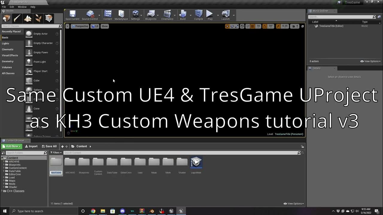 KH3 Modding Tutorial - Custom Skeletons for Custom Weapons - YouTube