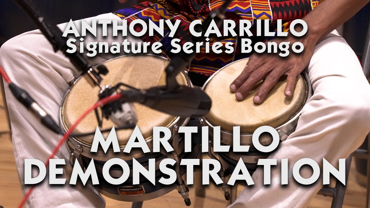 How to play martillo on bongo by Anthony Carrillo - YouTube
