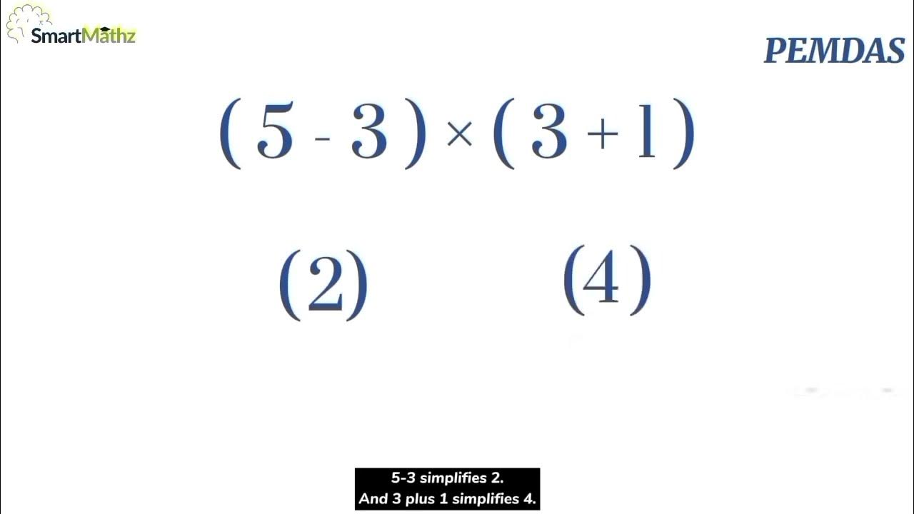 Order of Operations (Part 1) - YouTube