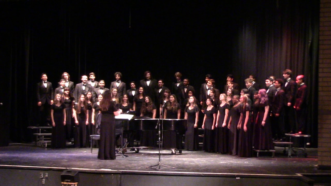 Riverside CA Poly High Choir Dec 4th 2019 5 - YouTube