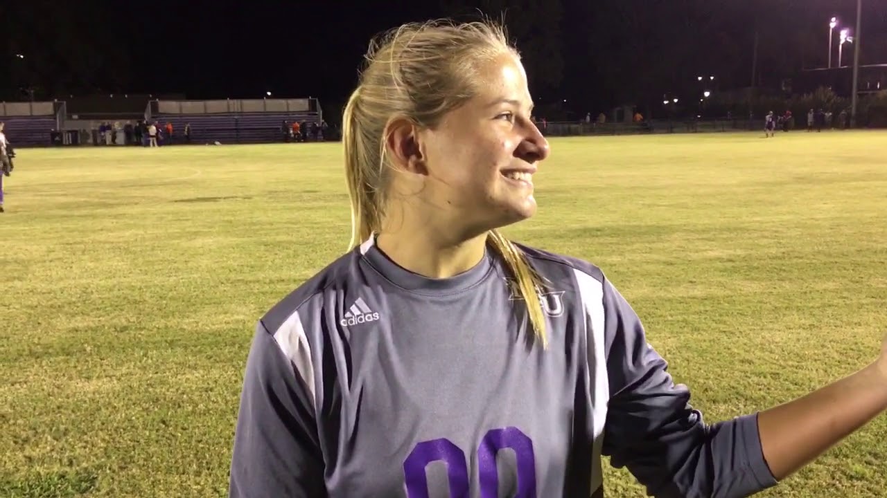 NSU GK Alex Latham discusses career- ending shutout - YouTube