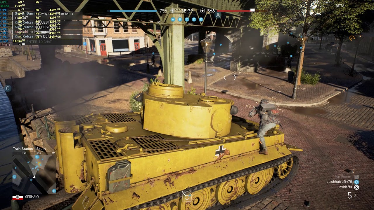 Battlefield 5 - Tiger Tank | Conquest Gameplay + ULTRA SETTINGS i7 ...