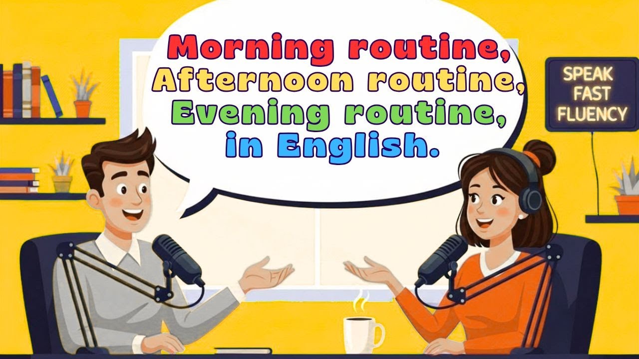 Daily Routine in English for Beginners | from morning to work till ...