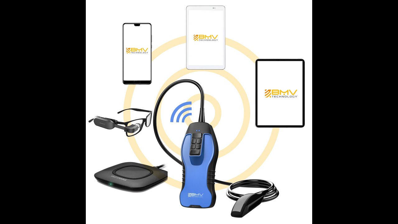 BMV Bestscan wireless ultrasound scanner S9 - YouTube