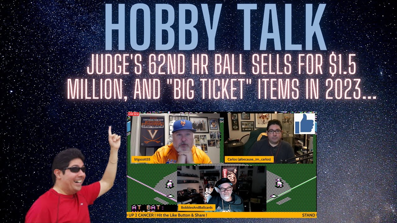 Live Stream Collab, Judge's 62nd HR ball sells for $1.5 million, and ...