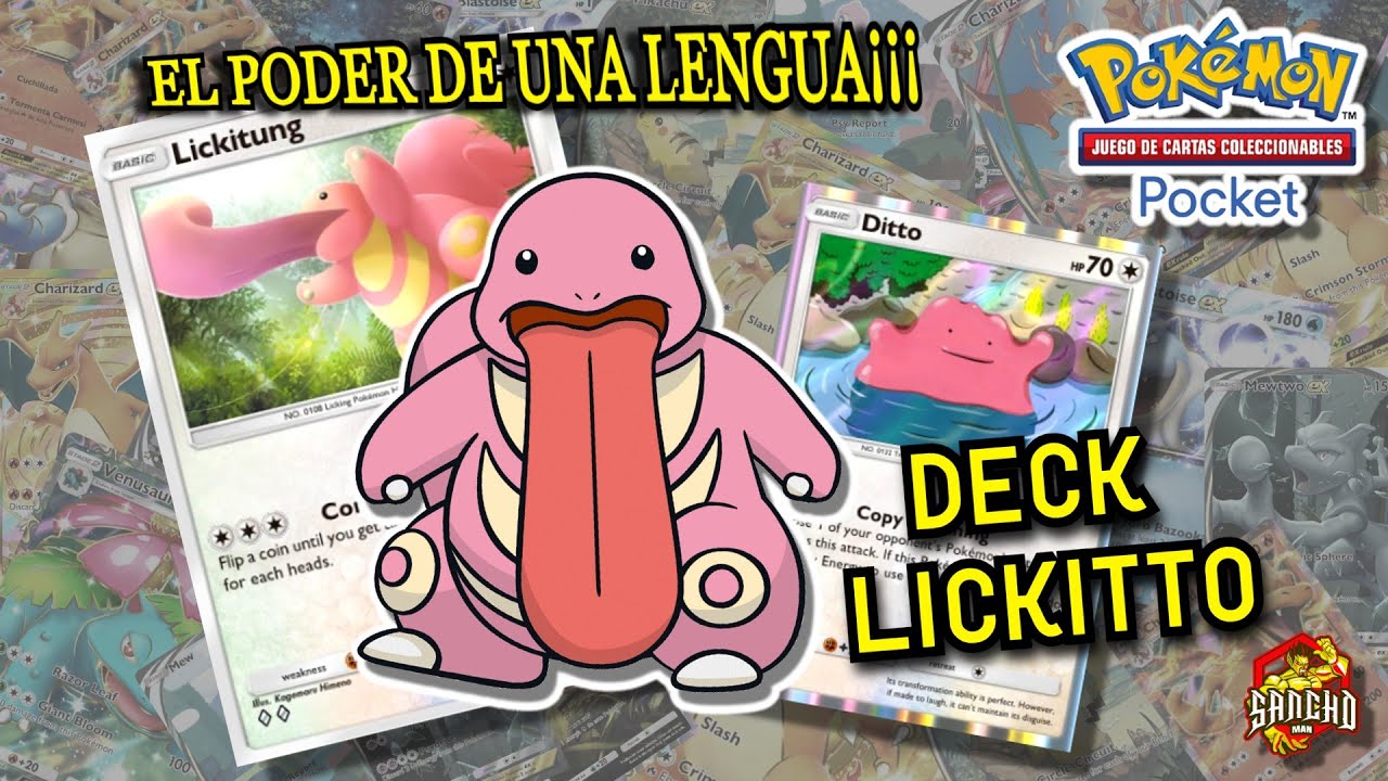 EL PODER DE UNA LENGUA¡¡¡¡¡ | DECK LICKITTO | POKEMON TCG POCKET ...