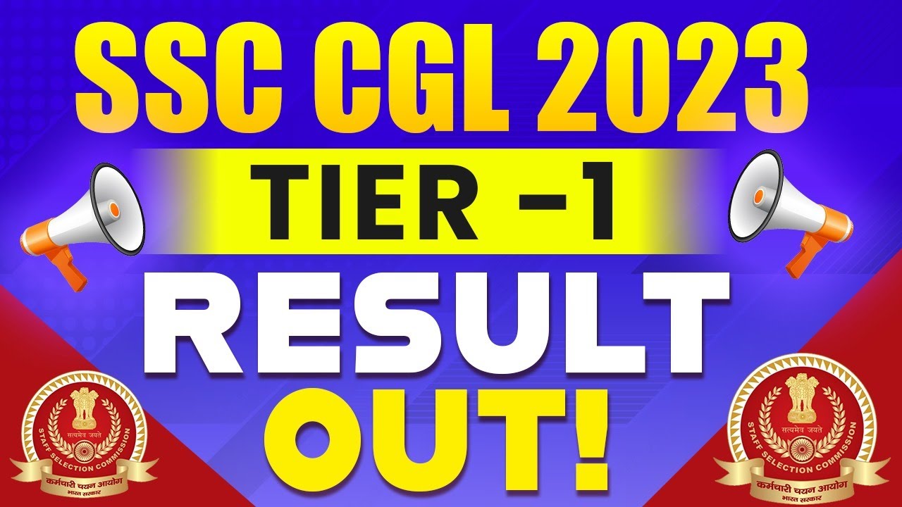 SSC CGL TIER 1 RESULT 2023 | SSC CGL TIER 1 HIGH CUT OFF 2023 😱 | SSC ...