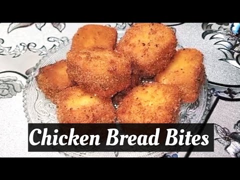 Chicken Bread Bites Recipe||Easy and Crispy Bread Bites Recipe By ...