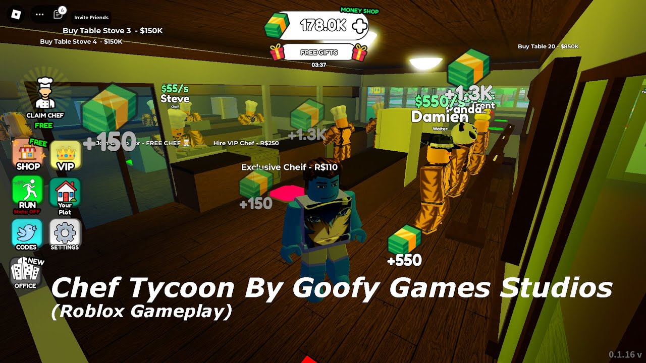 Chef Tycoon By Goofy Games Studios (Roblox Gameplay) - YouTube