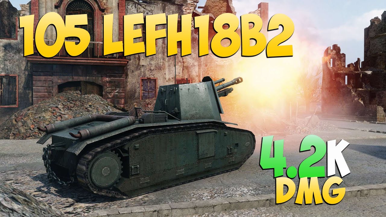 leFH18B2 - 4 Frags 4.2K Damage - Thunder of heaven! - World Of Tanks ...