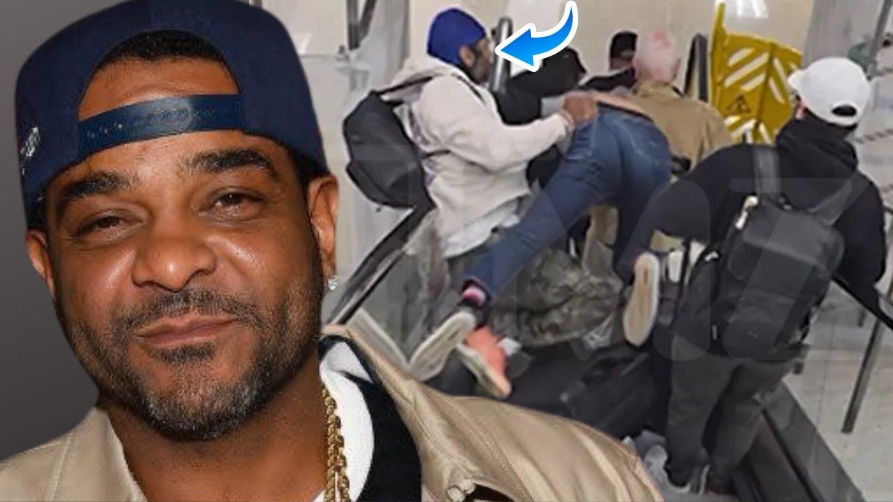 Rapper Jim Jones Got JUMPED By 2 Men At Airport & They Instantly REGRET ...