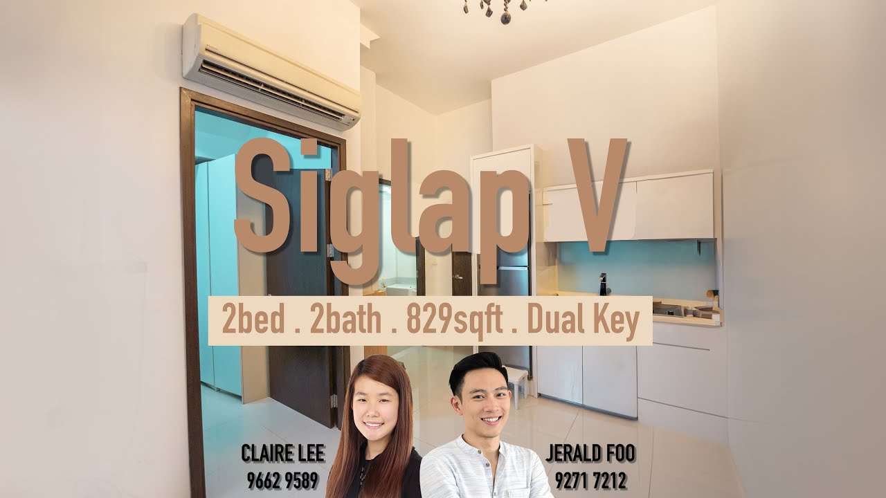 Siglap V - Dual Key, 2b2b, 829sqft - YouTube