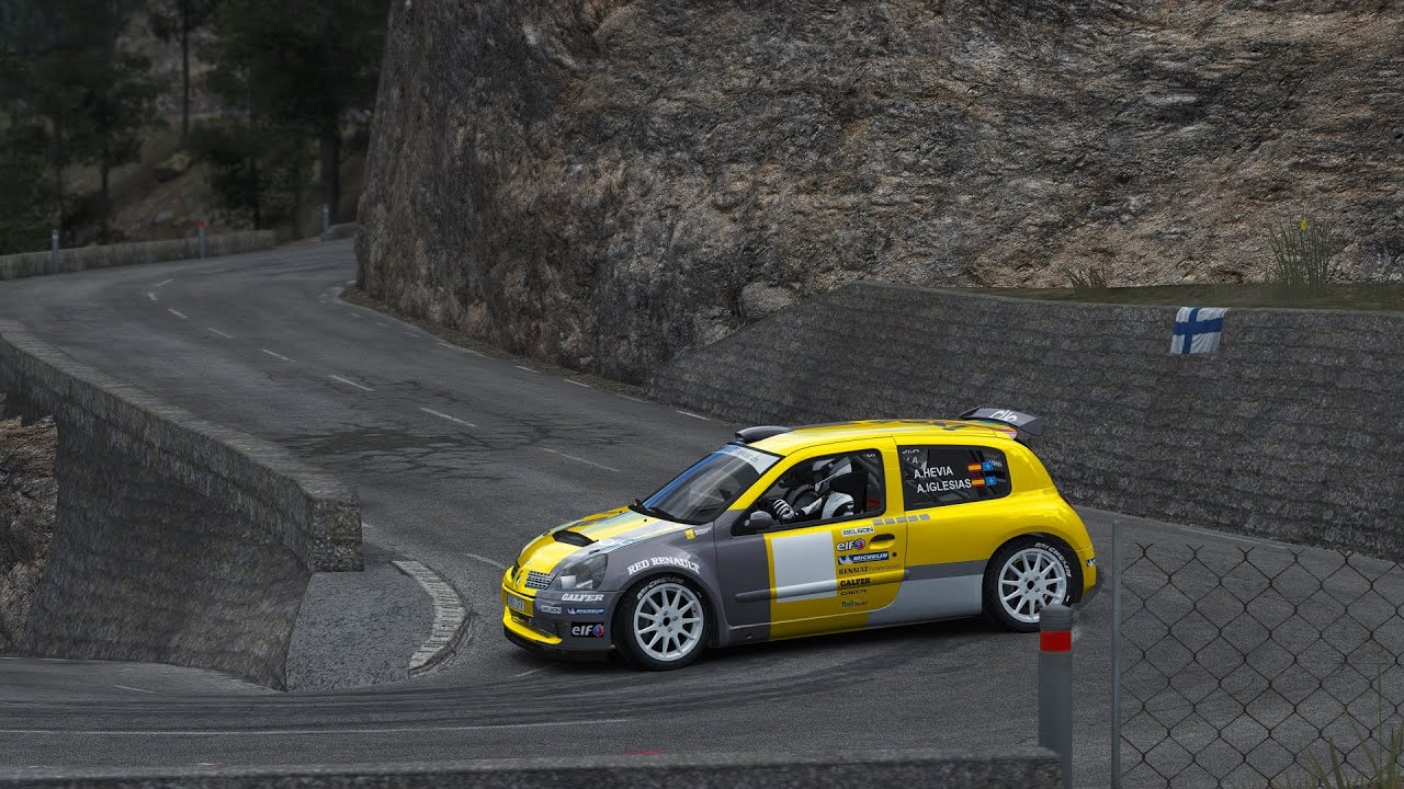 Assetto Corsa - Renault Clio S1600 - St Jean - St Laurent - YouTube