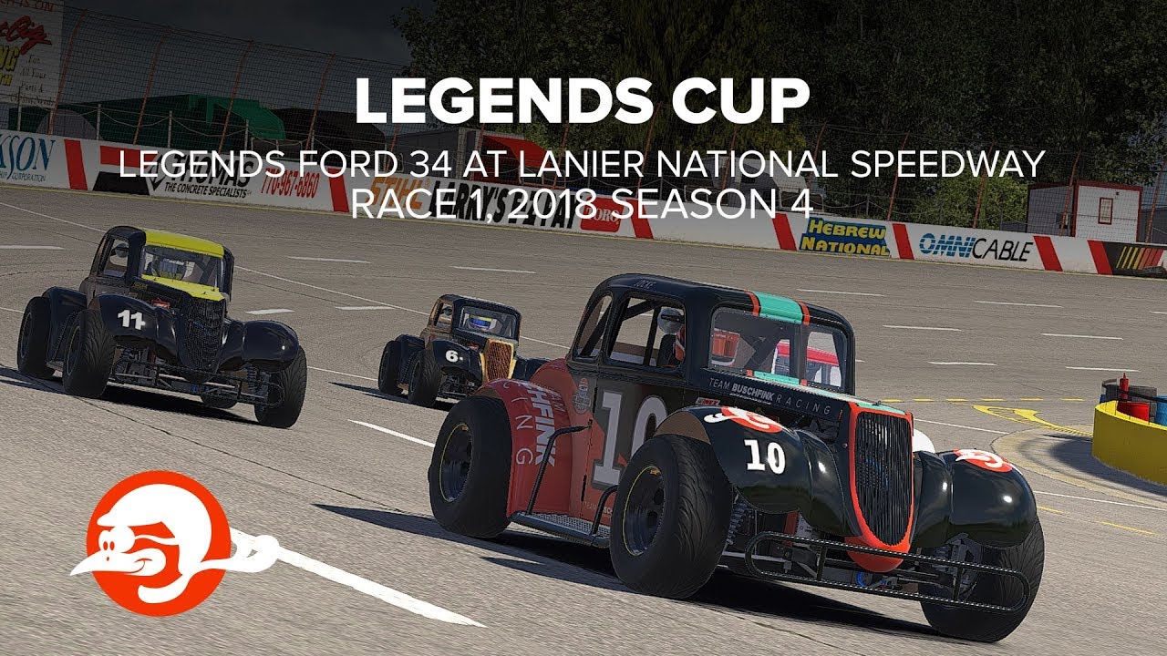 Advanced Legends Cup at Lanier National Speedway - YouTube