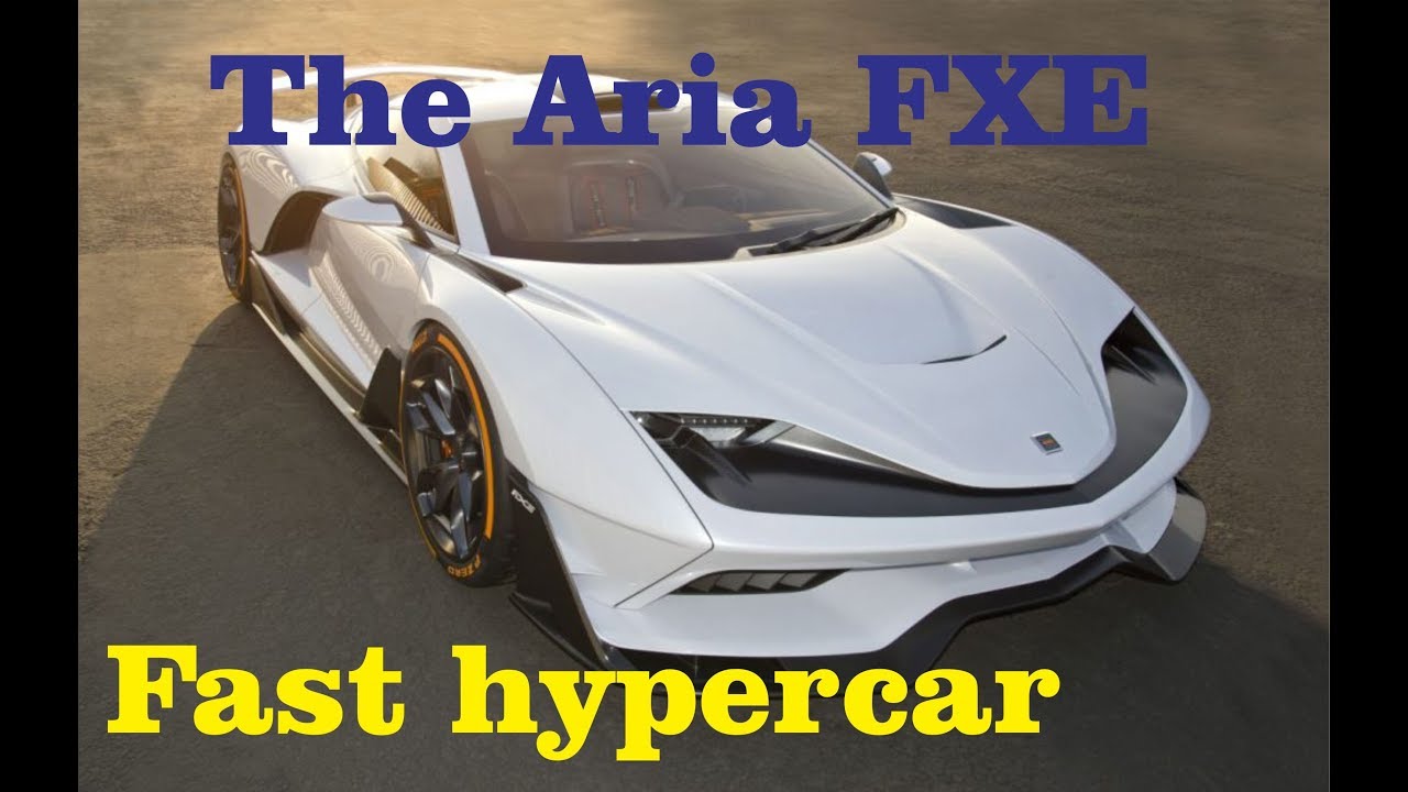 The Aria FXE is a 1,150bhp American hypercar - Broom Car - YouTube