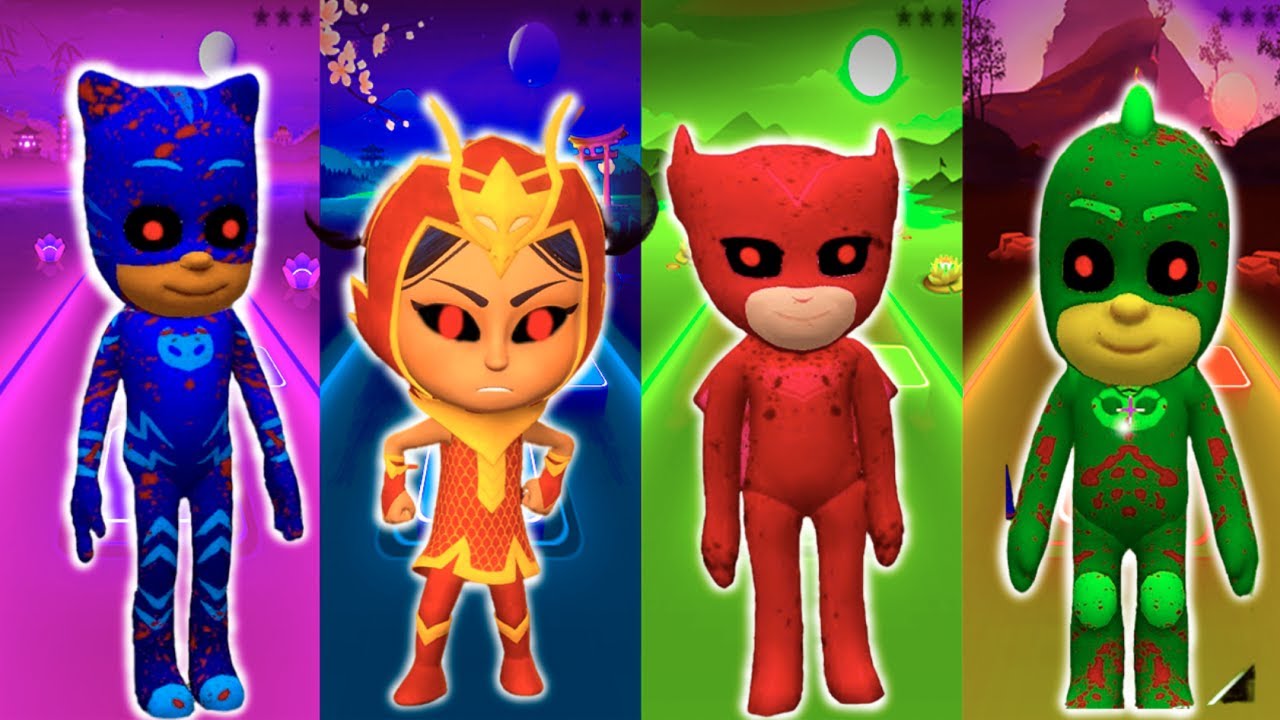 Pj Masks EXE | Tiles Hop GO - YouTube