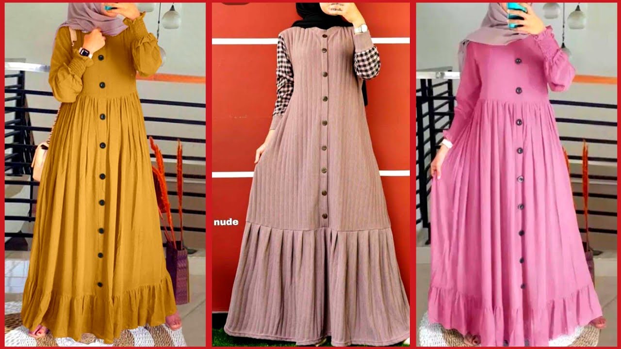 Modern Simple Abaya Designs| Stylish Burqa Design| Unique Abaya Designs ...