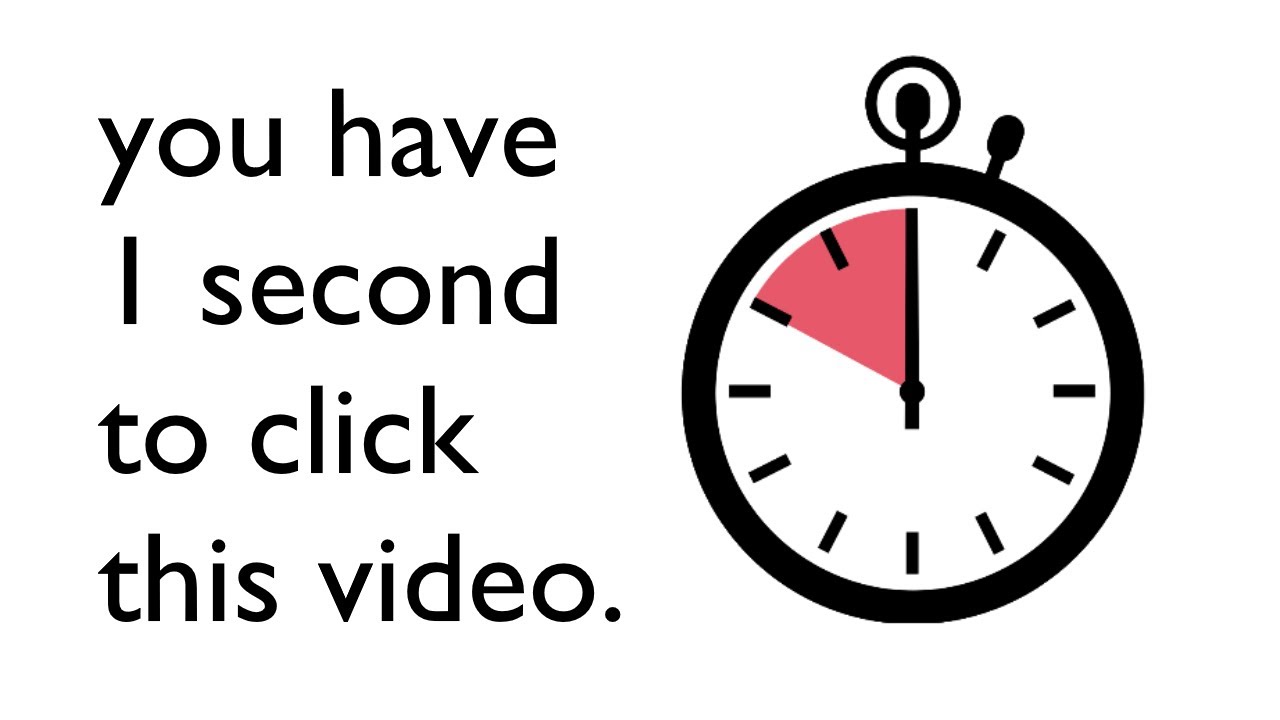 Watch this video in 1 second. - YouTube