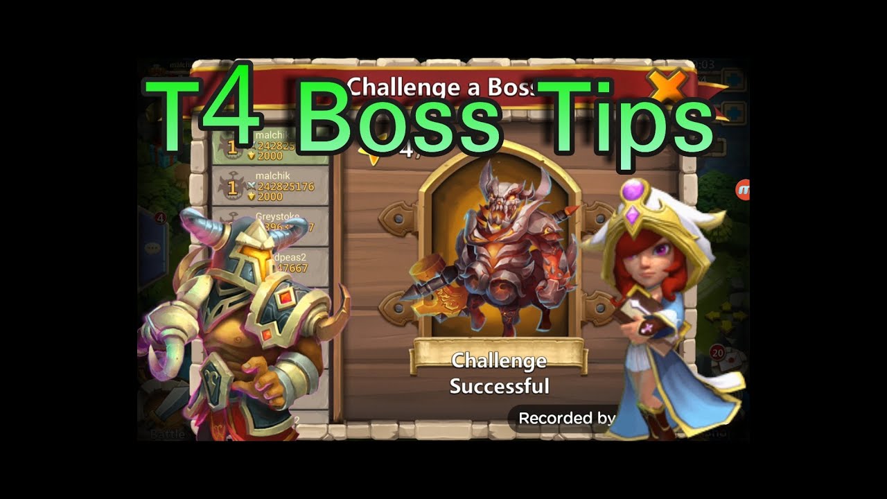 T4 Boss Tips (full 3 min) no healer! - YouTube