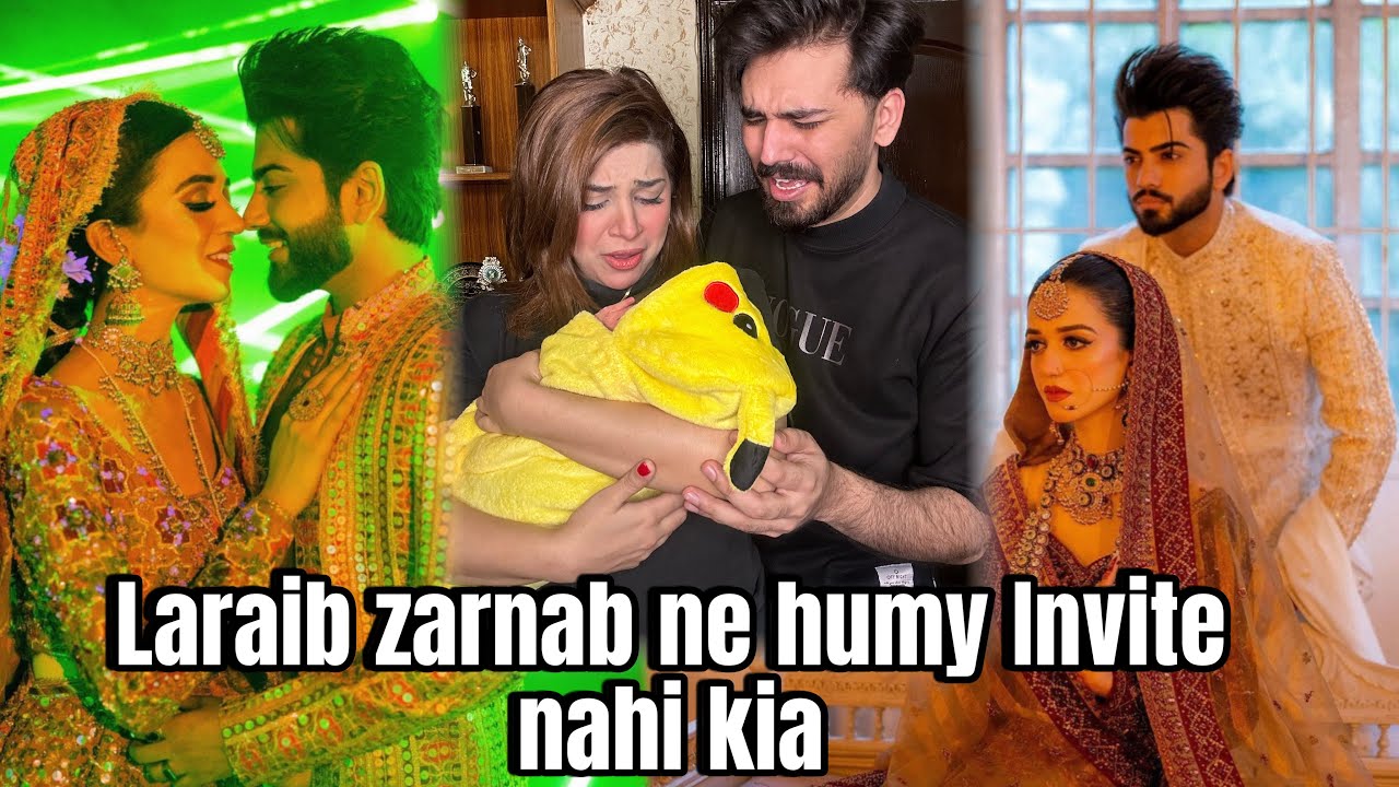 Laraib Zarnab ki Shadi ( Wedding ) py hum kyun nahi gaye | Finally Waja ...