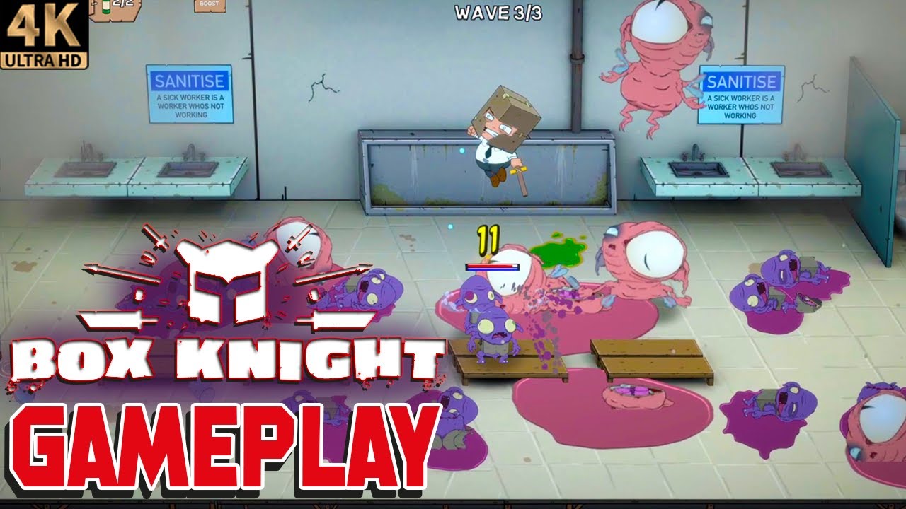 BOX KNIGHT - Demo Gameplay [4K] (Action RPG Roguelike Game) - YouTube