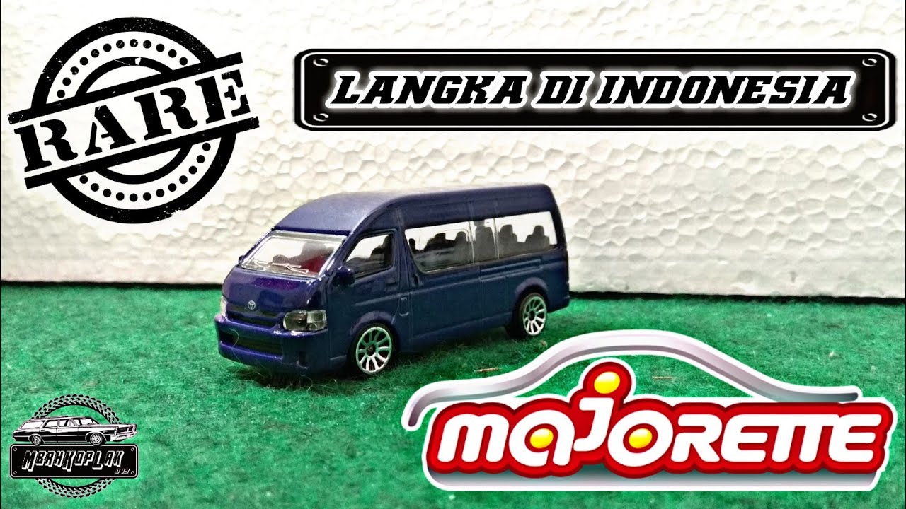 Majorette l Review Majorette Toyota Hiace Biru Langka Di Indonesia l ...