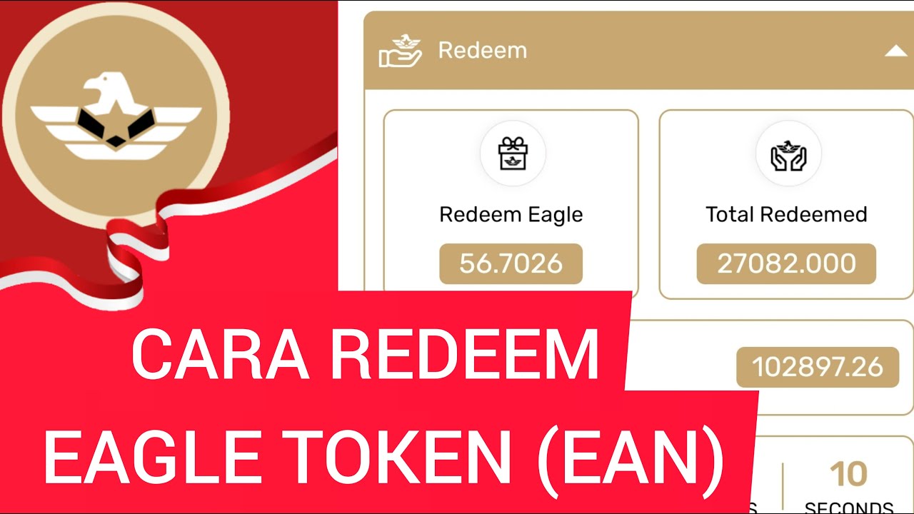 Cara Redeem Eagle Token (EAN) - YouTube
