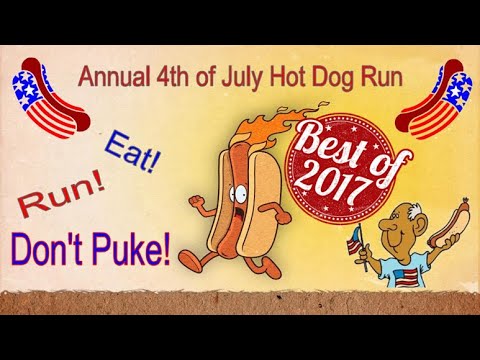 The Annual Hot Dog Run 2017 - YouTube