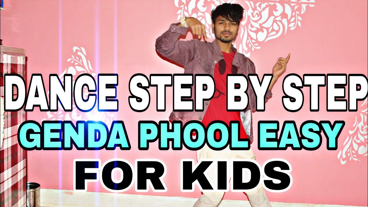 Genda Phool Easy Steps - Dance Tutorial - Step By Step For Kids - YouTube