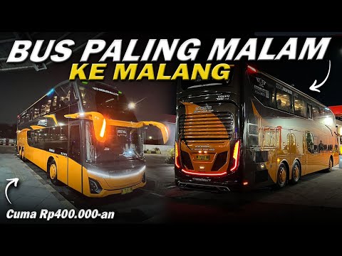 BUS PREMIUM PALING MALAM DARI JAKARTA KE SURABAYA‼️ | TRIP 27 TRANS EXECUTIVE CLASS
