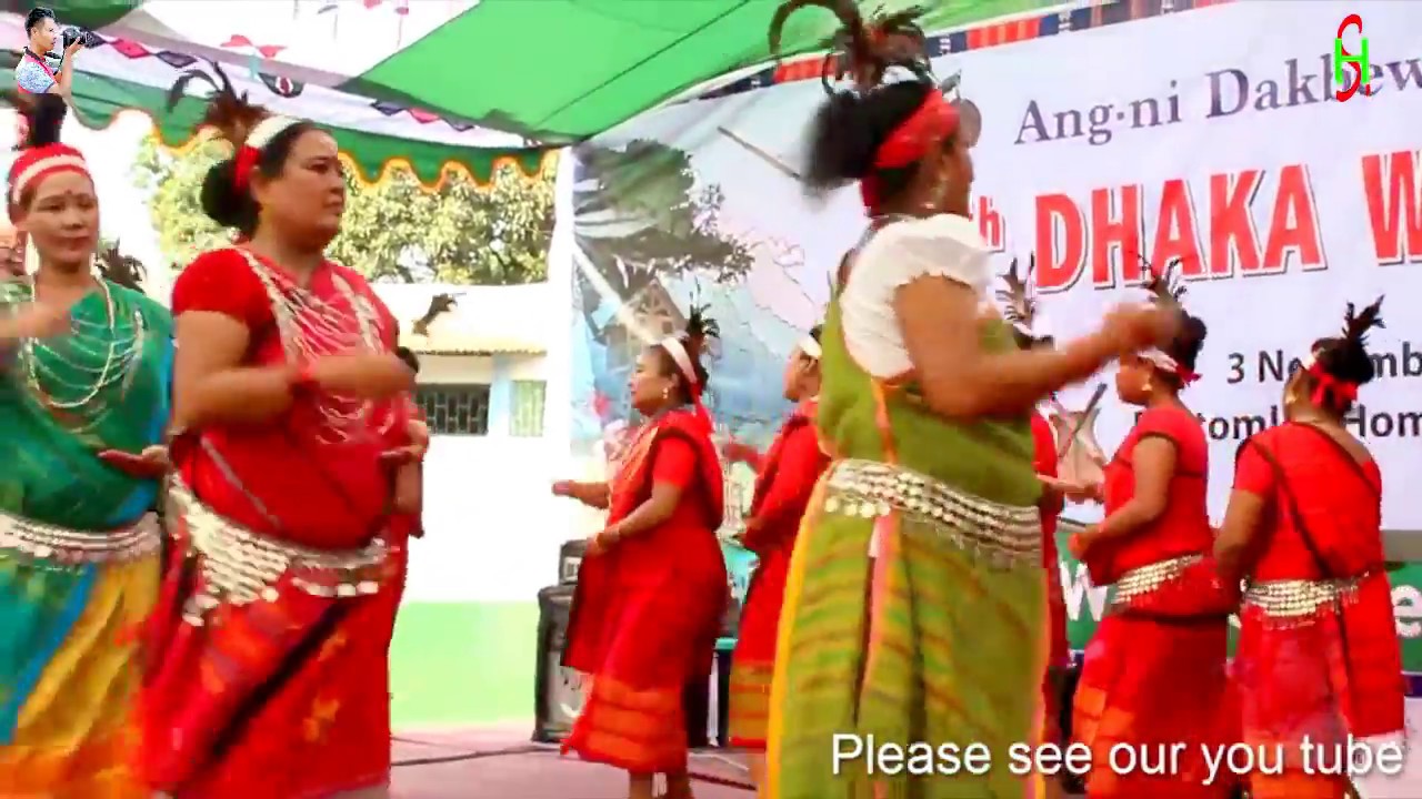 Garo Traditional wangala dance 2017. - YouTube