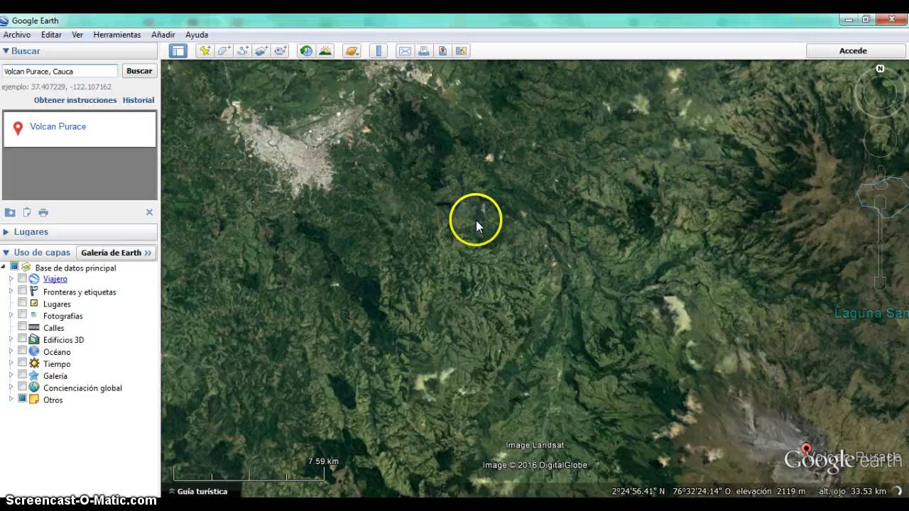 Ubicacion Popayán Google Earth - YouTube