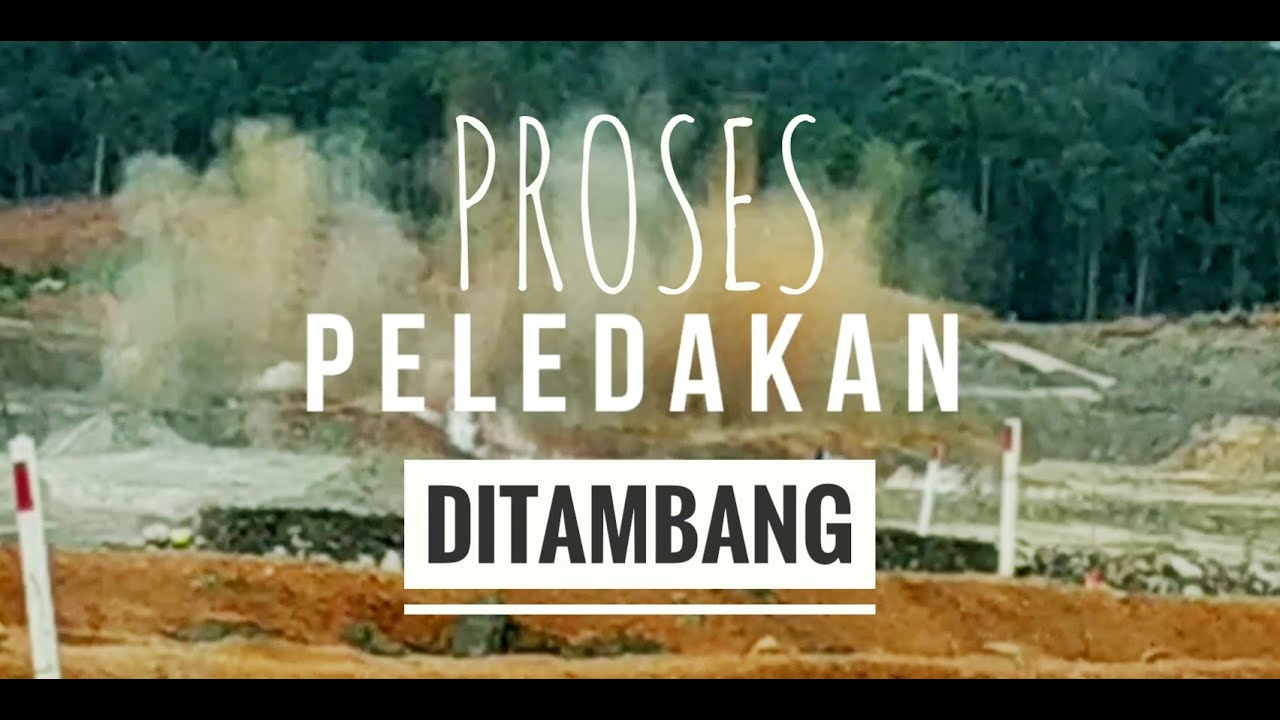 BLASTING DI TAMBANG || PELEDAKAN DI TAMBANG BATUBARA TERBARU - YouTube