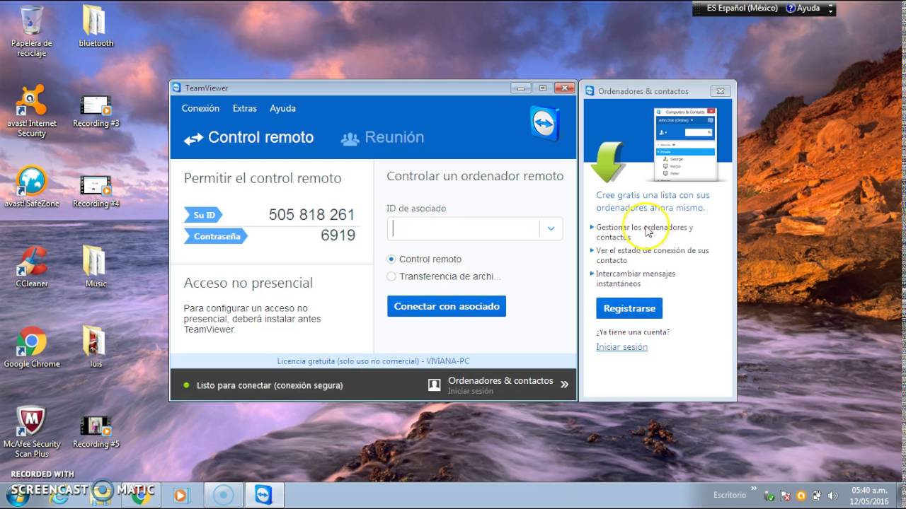 Recording #team viewer - YouTube