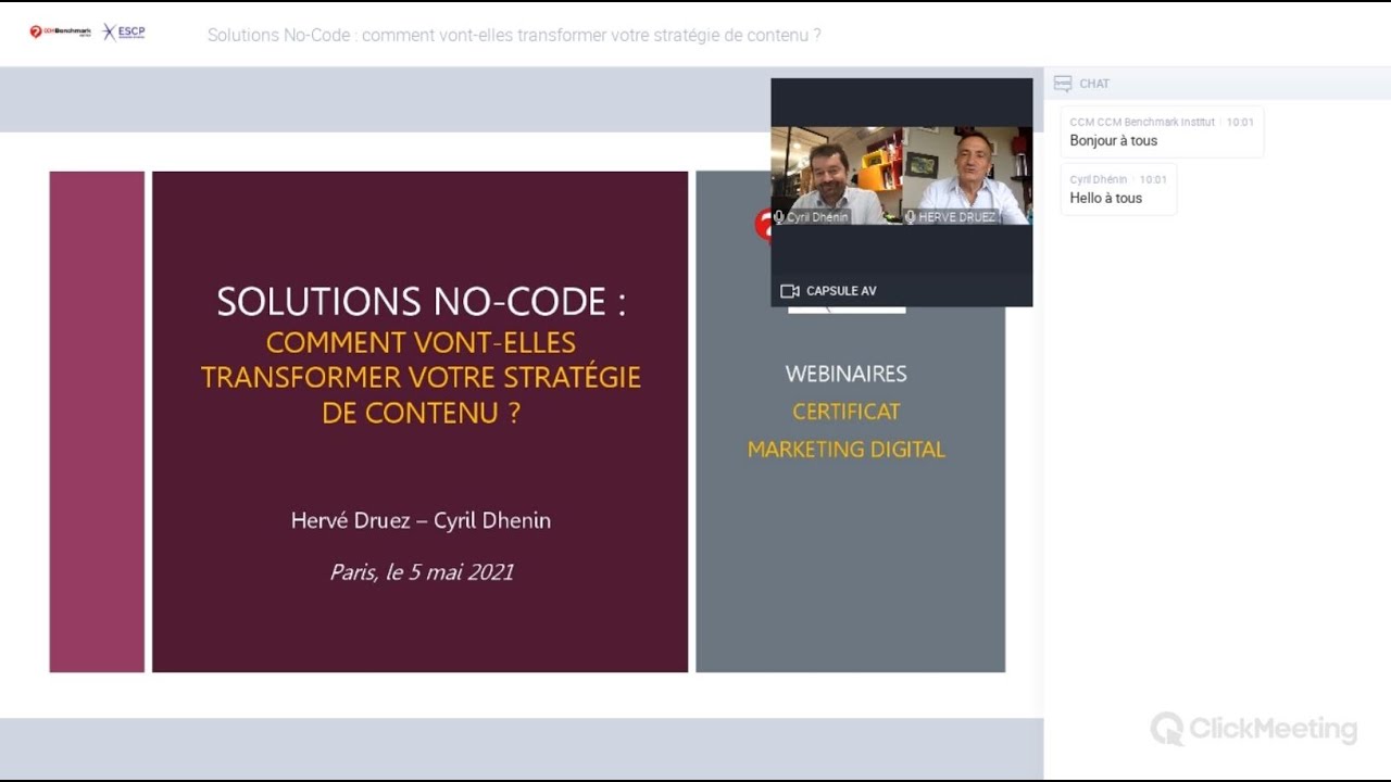 Webinaire Solutions No-Code : comment vont-elles transformer votre ...