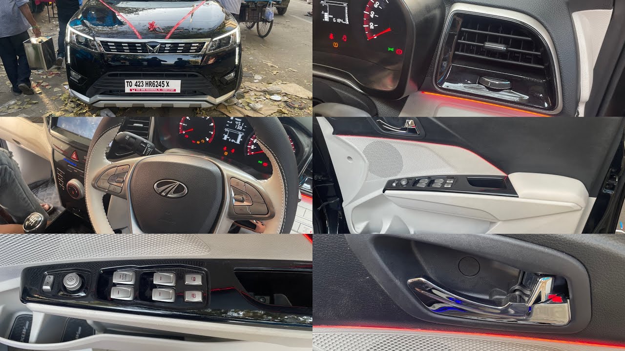 Xuv300 w4 to w8 modified xuv300 w4 modification xuv300 2023 facelift ...