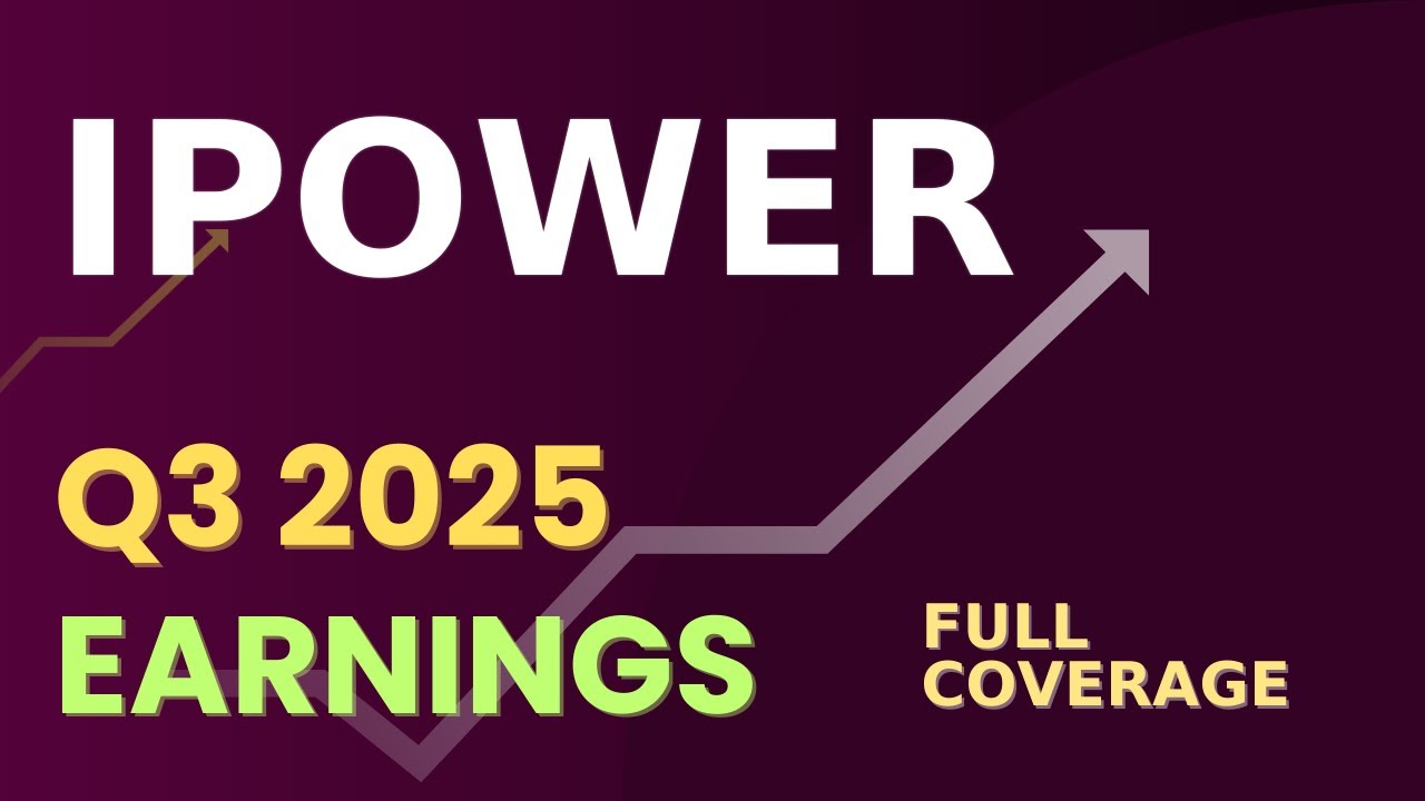 iPower Inc. (IPW) Q3 2025 Earnings – Full Coverage - YouTube