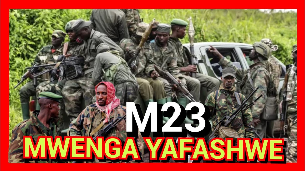 AMAKURU MASHYA: M23 YONGEYE GUFATA IBINDI BICE BIRIMO MWENGA NA FIZI ...