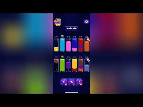 Magic Sort Level 986 Solution Walkthrough - YouTube