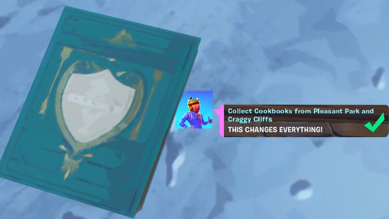 Collect Cookbooks from Pleasant Park and Craggy Cliffs Location ...