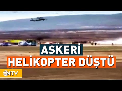 Isparta'da Askeri Helikopter Düştü 4 Personel Şehit Oldu | NTV