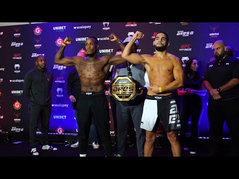 ARES 9 - La pesée : "Demain, on sera champion" - Amin Ayoub VS Damien ...