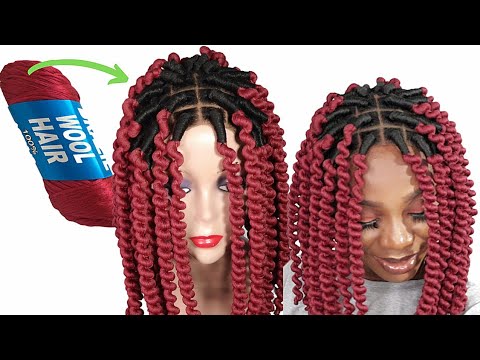 How To; The Most Simplest Yarn / Wool Wig Tutorial For Beginners ...