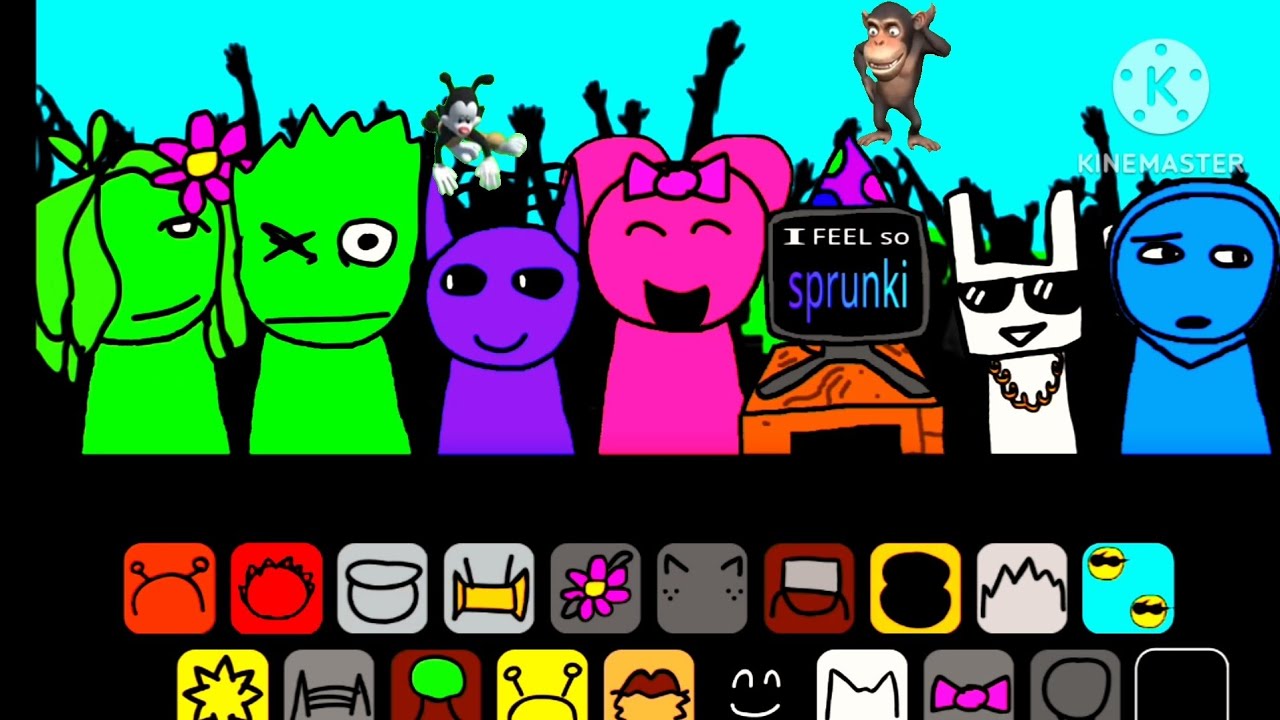 SPRUNKI INCREDIBOX:I FEEL SO SPRUNKI (MOD/COVER) - YouTube