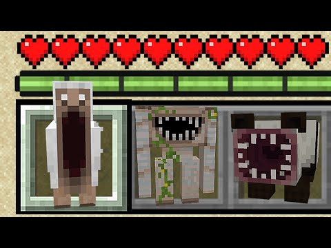 Minecraft FORBIDDEN SCARY MOBS MOD! (Minecraft Mods) @AA12