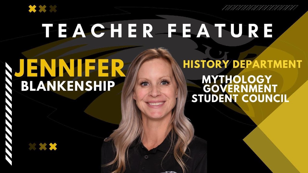 March Teacher of the Month: Mrs. Jennifer Blankenship - YouTube