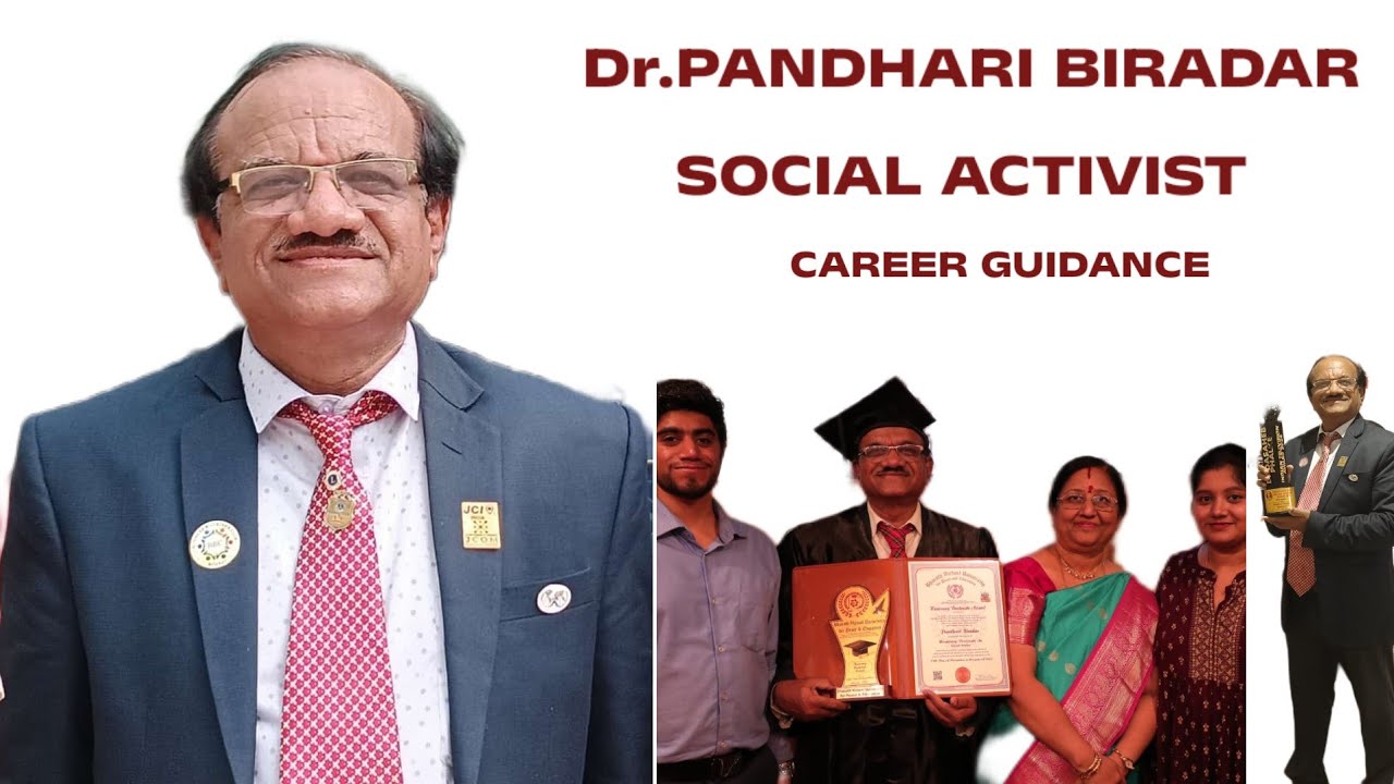 DR.PANDHARI BIRADAR LIFE JOURNEY AND CAREER GUIDANCE FOR PUBLIC - YouTube