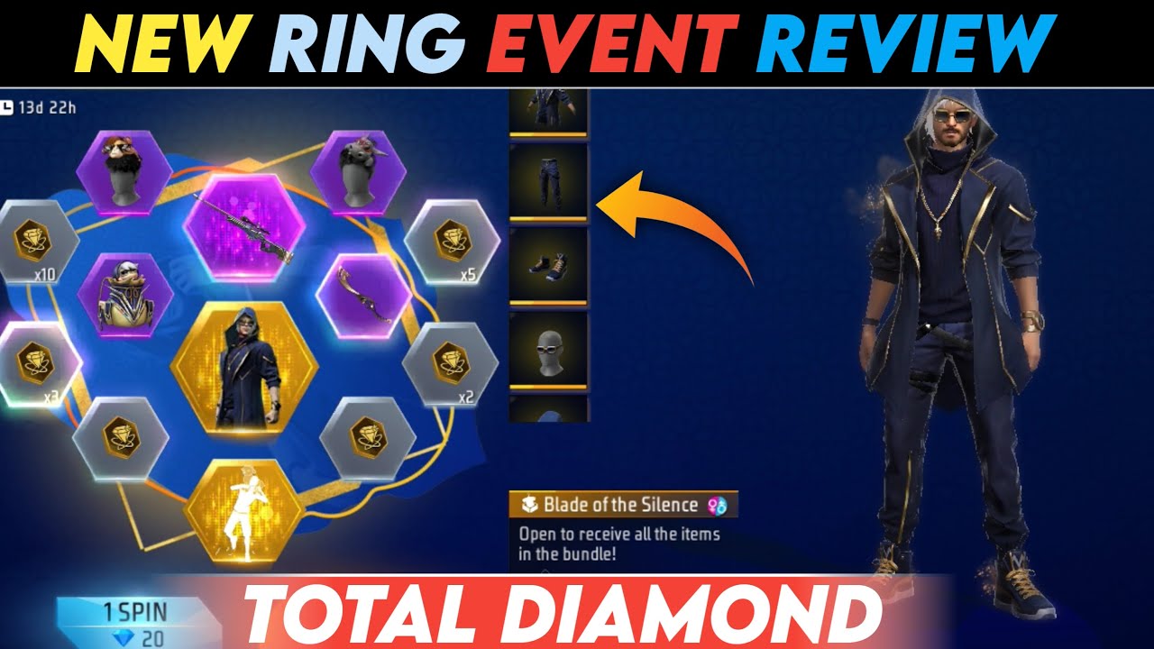 NEW RING EVENT FF !! NEW RING EVENT BUNDLE + EMOTE 🥵 REVIEW !! FREE ...