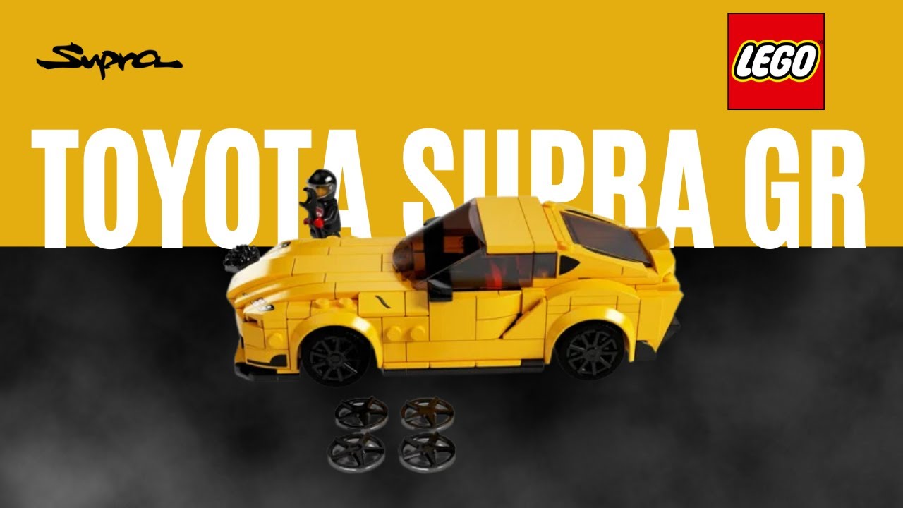 Toyota GR Supra Lego Modelini Yaptım! #toyota #supra #lego - YouTube